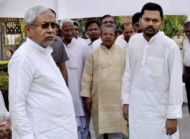 Son over four times richer than Nitish Kumar Son over four times richer than Nitish Kumar