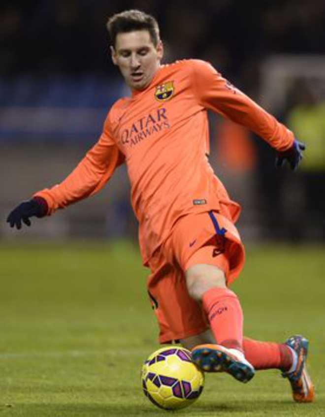 Messi scores 30th hattrick for Barca to beat La Coruna - The Tribune
