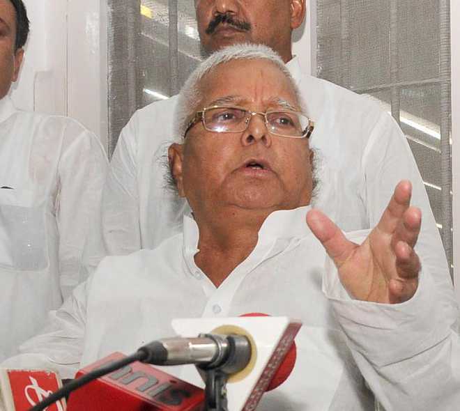 Lalu triggers fresh controversy on ‘beef’ eating - The Tribune