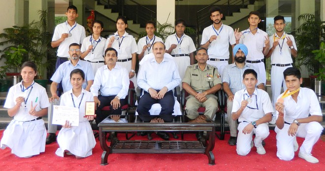 Sports events’ winners of BSF School felicitated : The Tribune India