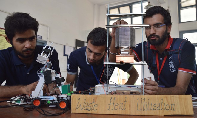 Students exhibit their engineering prowess - The Tribune