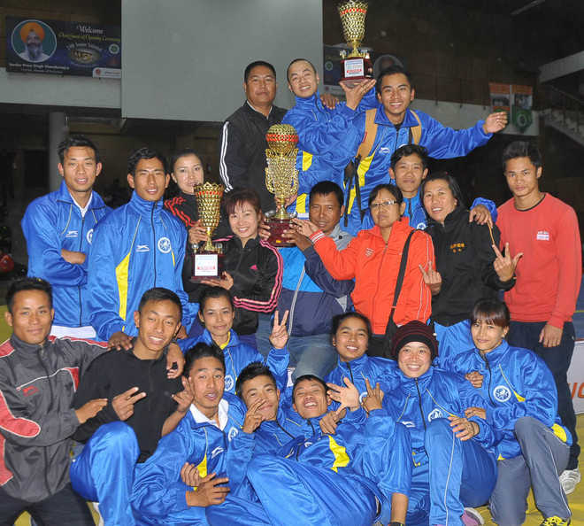 Manipur wushu players prove their mettle : The Tribune India