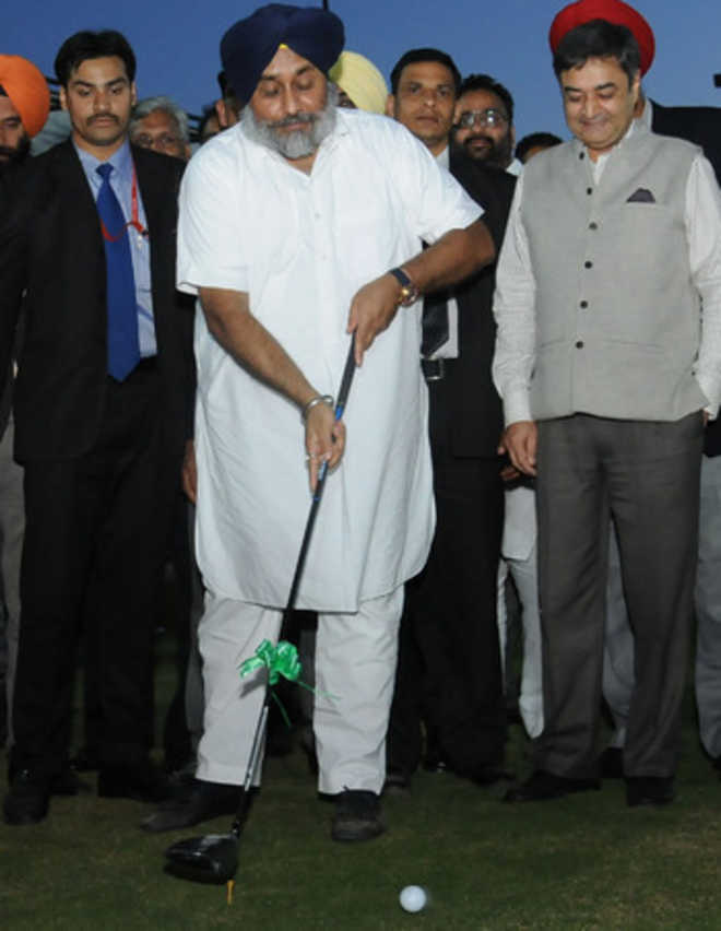 Mohali Golf Range tees off - The Tribune