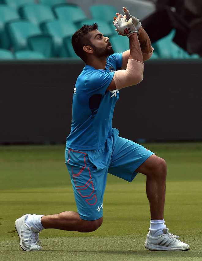 Kohli hails ''wonderful'' Indian bowling ahead of semi-final - The Tribune