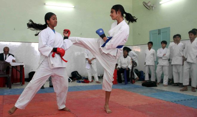 150 take part in karate tourney : The Tribune India
