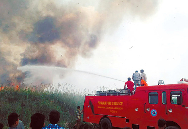 Major fire tragedy averted in Jagraon - The Tribune