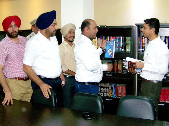 State’s first police library comes up in city - The Tribune