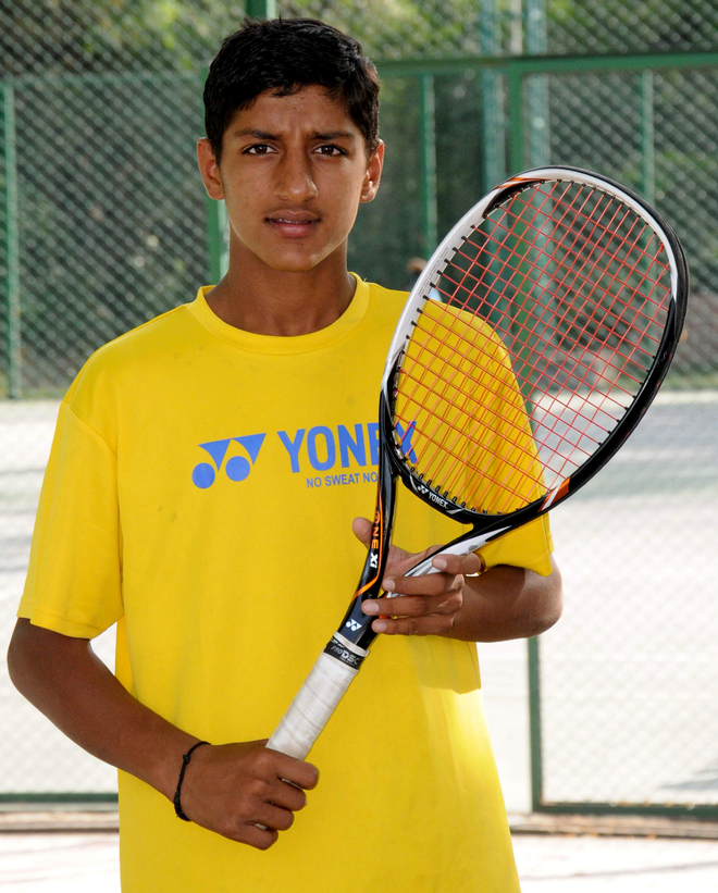 Krishan scripts success in tennis : The Tribune India