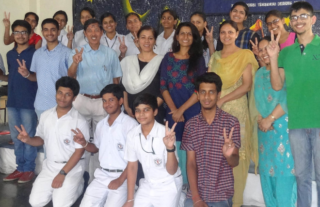 Students shine in CBSE Class X examination - The Tribune