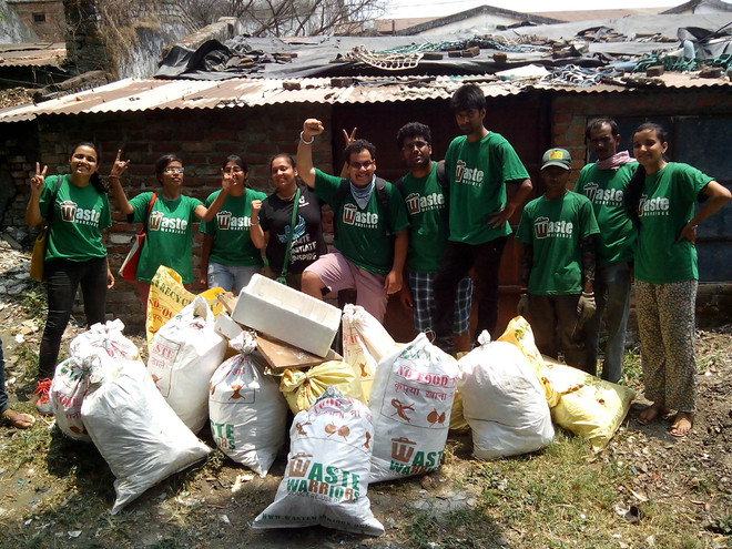 NGO volunteers clean Nashville Road - The Tribune
