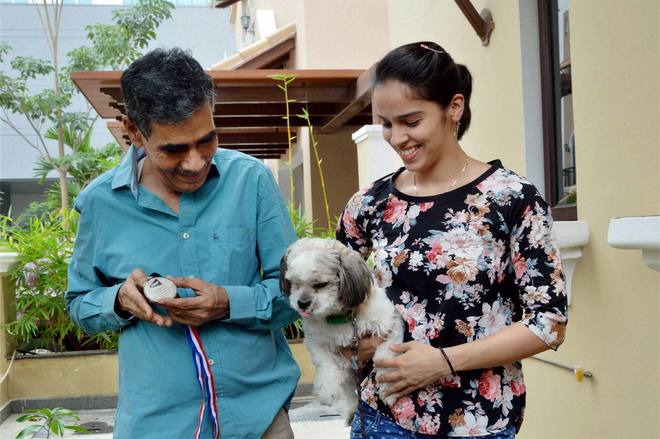 Coach Vimal made me believe I am a champ: Saina : The Tribune India