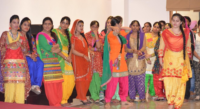 PCTE students celebrate Teej - The Tribune