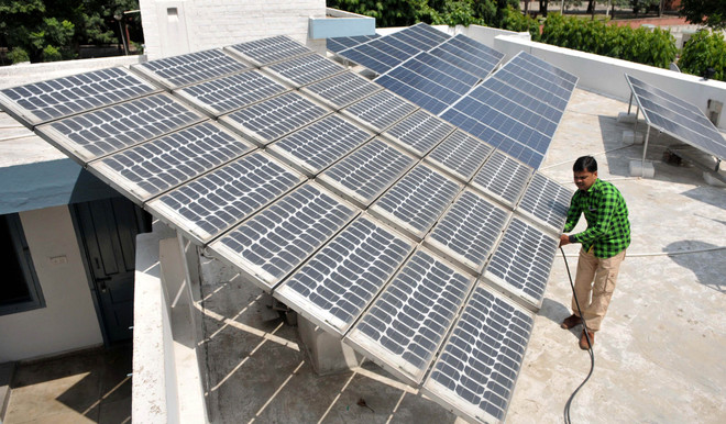 First 10 kW solar plant installed at pvt house in city : The Tribune India