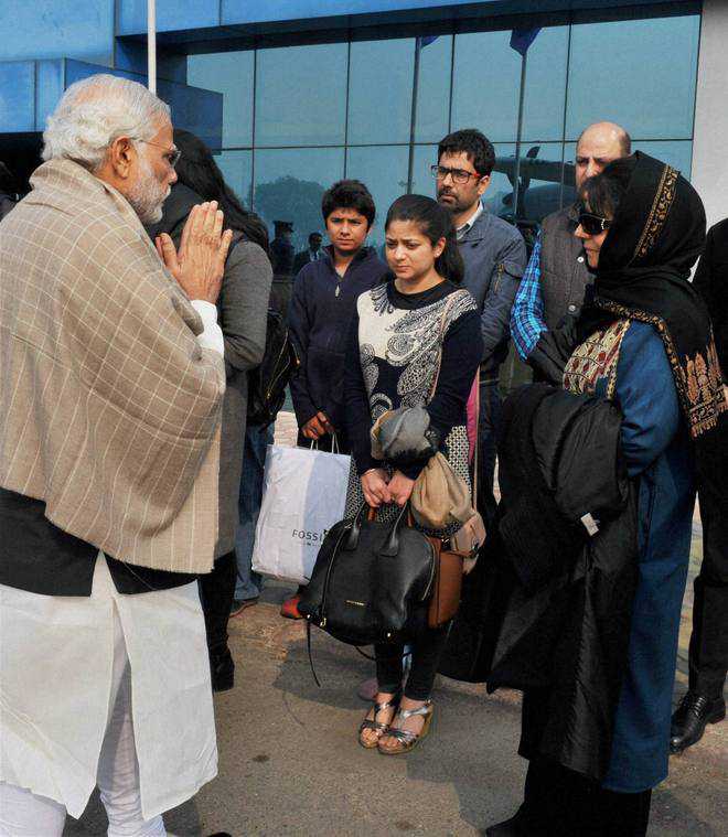 Why saffron party may support Mehbooba despite reservations : The ...