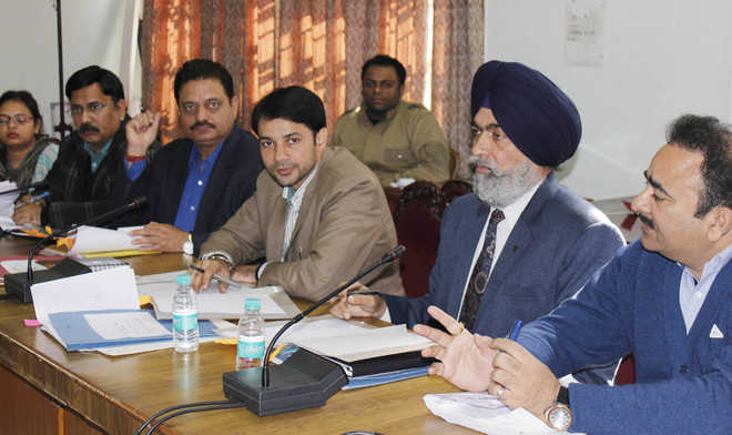 DC reviews schemes, projects : The Tribune India