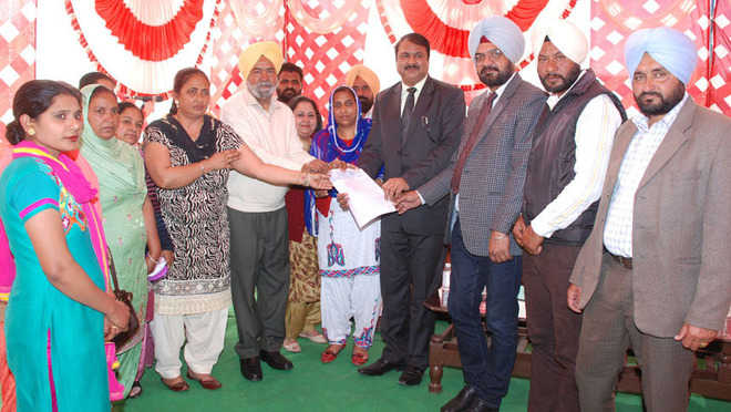 Khamano gets Rs 42 lakh for development : The Tribune India