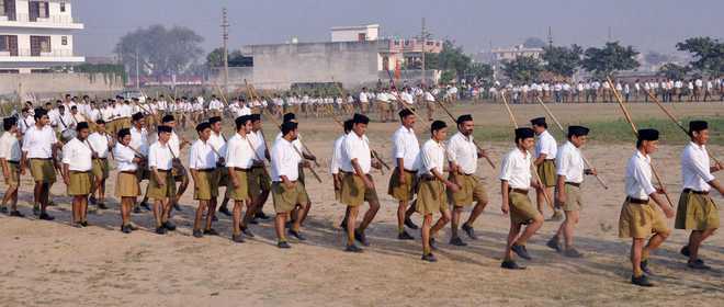 RSS replaces khaki shorts with brown pants - The Tribune