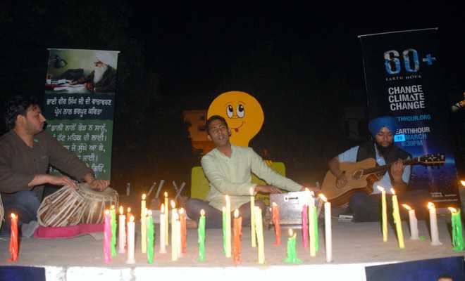 Earth Hour celebrated to conserve energy, natural resources : The ...