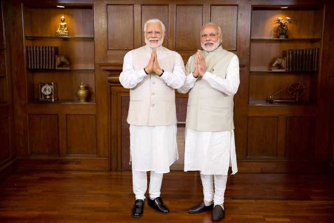 Narendra Modi Standing Pose