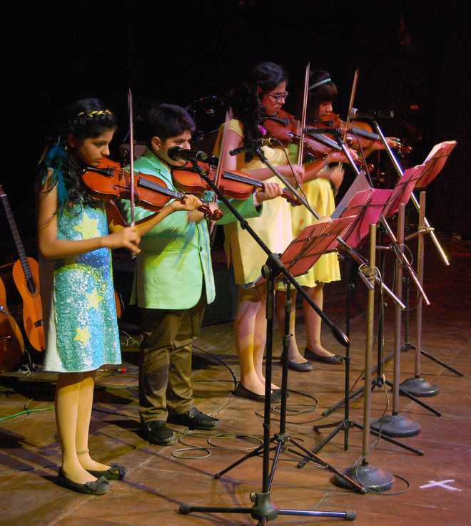 Young musicians’ concert enthrals audience : The Tribune India