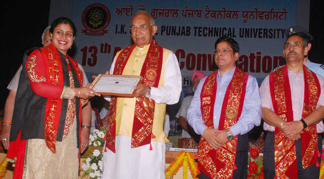 Over 160 IKG-PTU students get degrees : The Tribune India