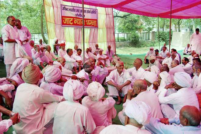 Jat agitation continues, but on subdued note : The Tribune India