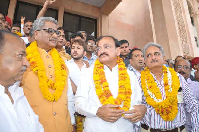 BJP wins all 4 Rajya Sabha seats in Rajasthan, Cong loses another poll ...