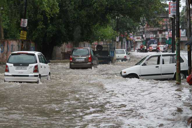 Waterlogging again this monsoon : The Tribune India