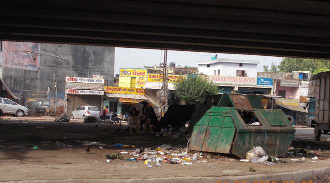 Open garbage dumps a blot on Khanna - The Tribune