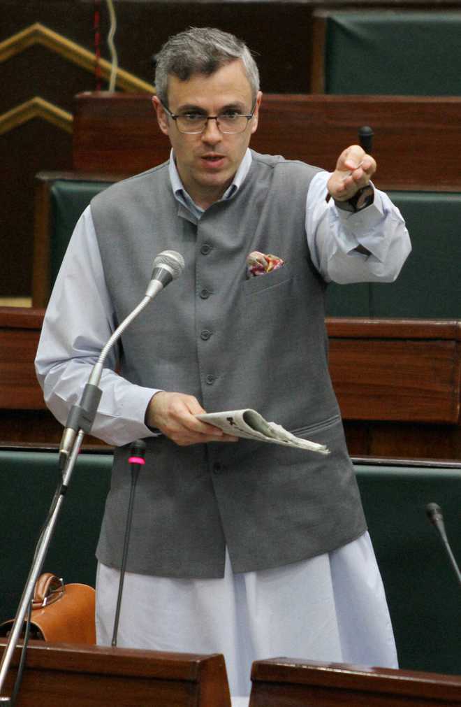 Omar accuses Centre of being oblivious to Kashmir violence - The Tribune