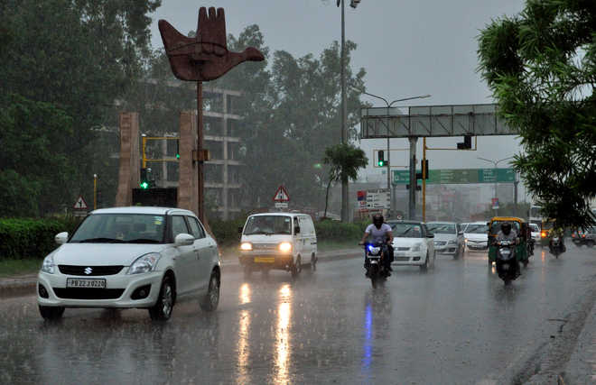 City gets 2.6 mm rain, more showers expected : The Tribune India