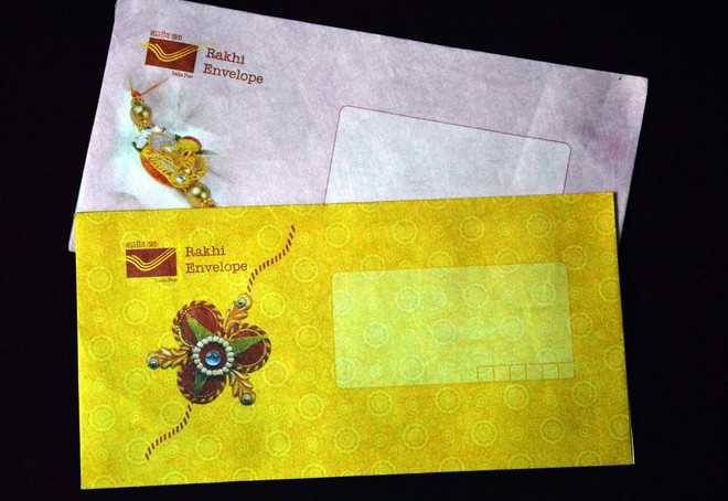 Waterproof rakhi envelopes elude post offices this year : The Tribune India