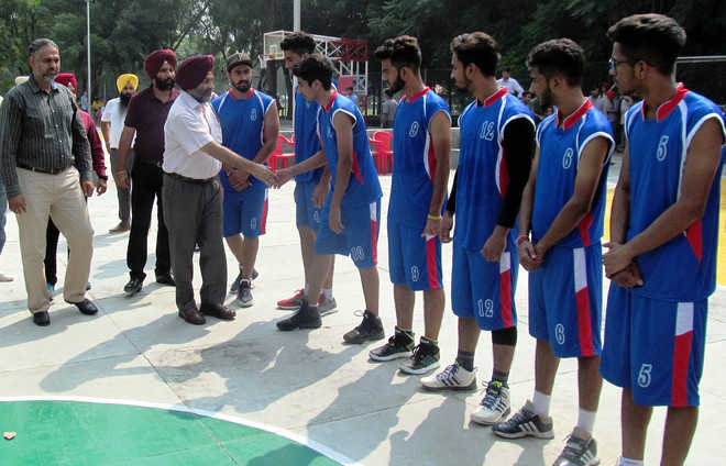 Inter-college basketball meet kicks off - The Tribune