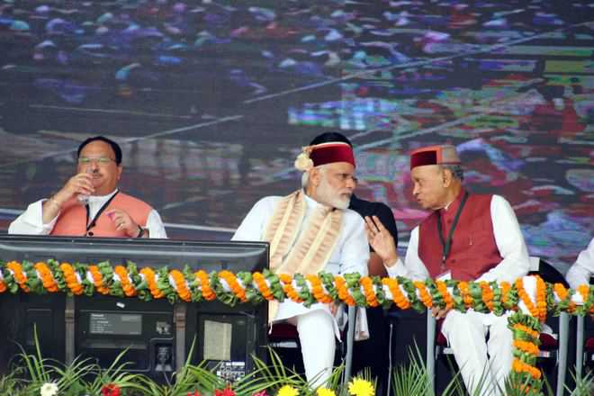 Development main poll plank : Modi : The Tribune India