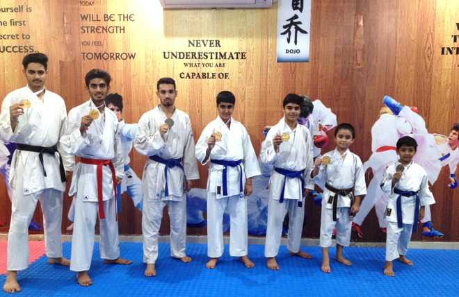 City team returns with 8 gold medals - The Tribune