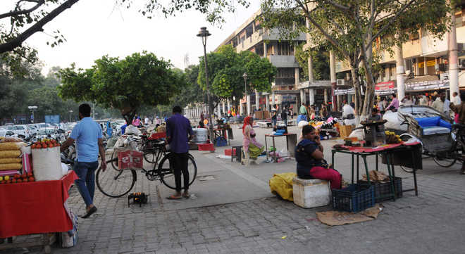 Sector 17 a no-vending zone? MC awaits final word - The Tribune