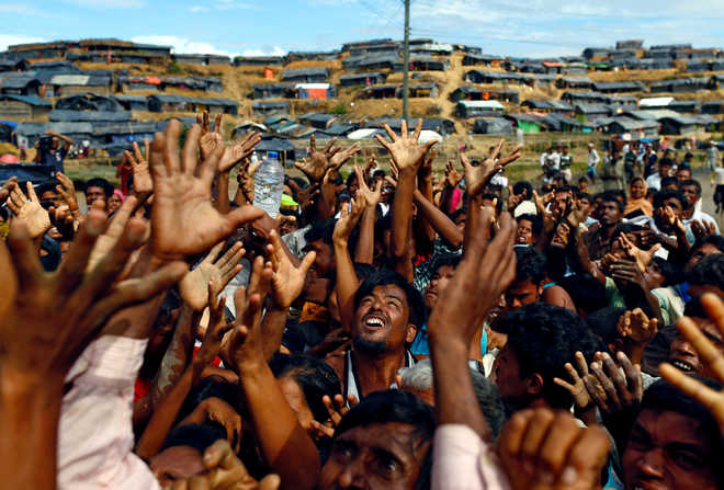 B''desh, Myanmar form joint group to repatriate Rohingyas - The Tribune