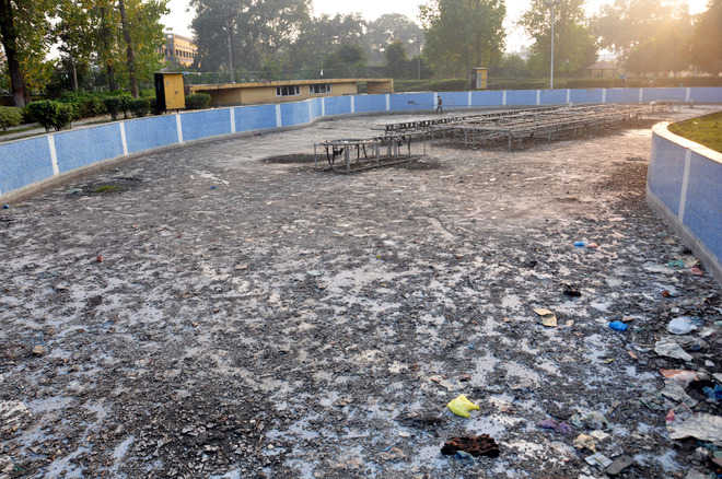 Neglect mars Skatari Bagh - The Tribune