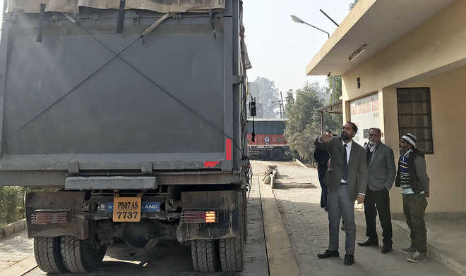 No action by cops, Akali MLA intercepts overloaded tipper : The Tribune ...