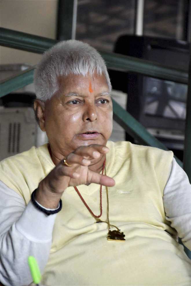 Lalu to campaign for Congress-Samajwadi alliance - The Tribune