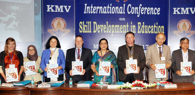 KMV holds conference on skill development in education - The Tribune