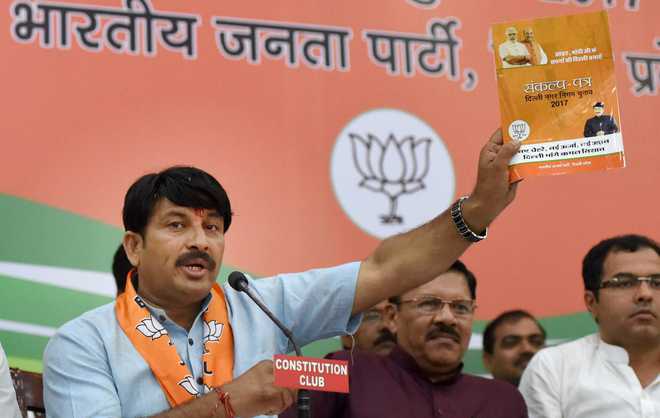 BJP MCD manifesto: Cow protection plus unfulfilled 2012 promises - The ...