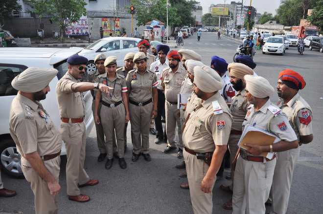 DCP starts awareness drive on zebra crossing : The Tribune India