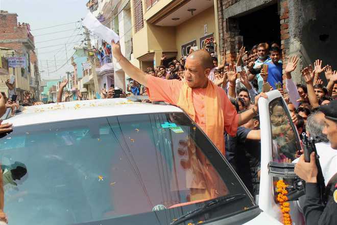 Yogi praises Maharana, Guru Gobind Singh; says Akbar, Babar were ...