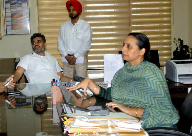 NK Sharma alleges political vendetta by Congress govt : The Tribune India