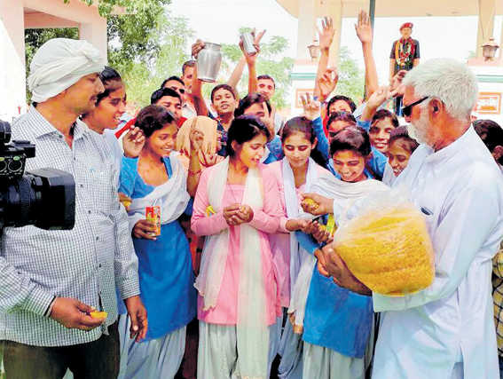 Rewari girls get their reward - The Tribune