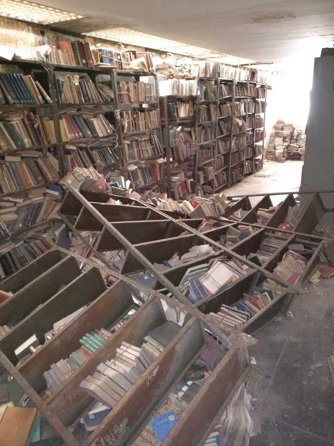PU library store turns a virtual dumping ground - The Tribune