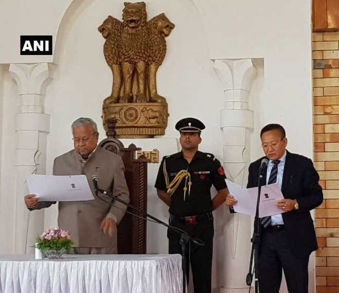TR Zeliang sworn in as Nagaland CM, told to prove majority by July 22 ...