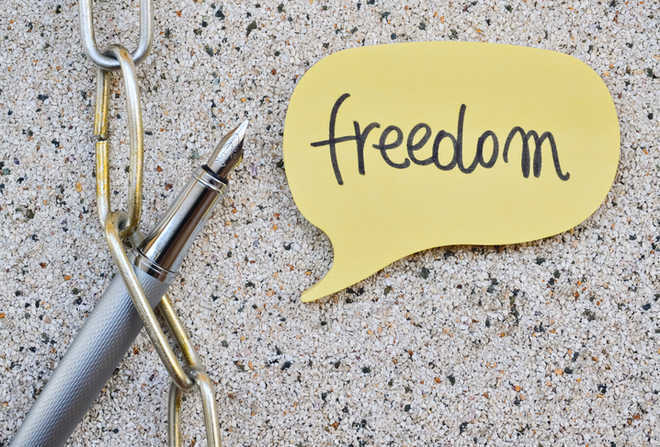 Allow scribes’ freedom of expression, says SC - The Tribune