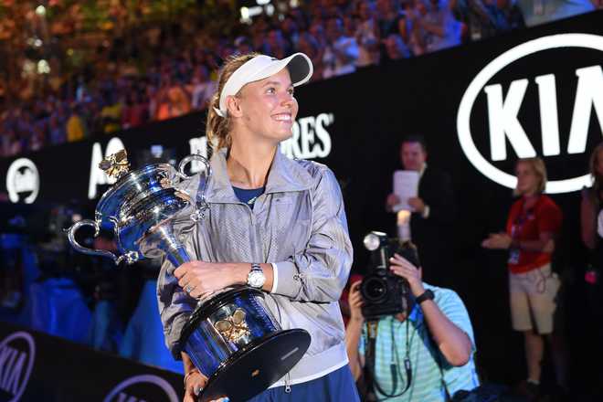 Wozniacki Australian Open 2018